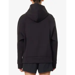 On Focus Tech Relaxed-fit Stretch-cotton Blend Hoody