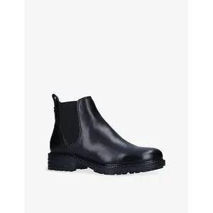 Carvela Wide-fit Leather Chelsea Boots - Black
