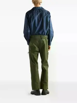 Prada Logo-label Pocket Shirt - Blue