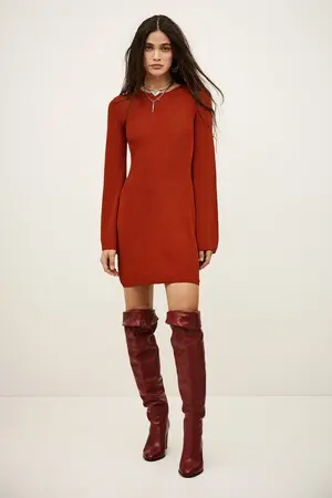 Ba&sh Long Sleeve Cocktail Dresses