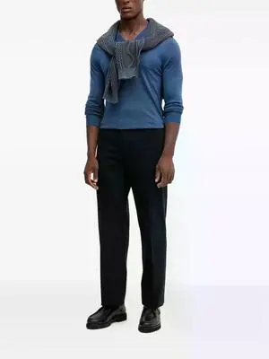 HACKETT V-neck Sweater - Blue