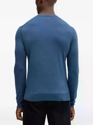 HACKETT V-neck Sweater - Blue