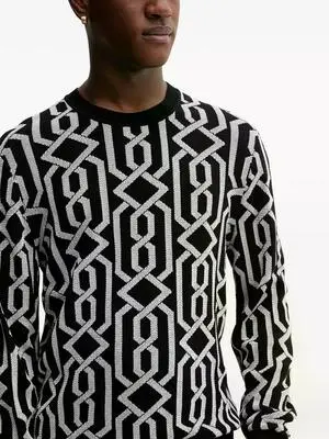 Hugo Jacquard-pattern Sweater