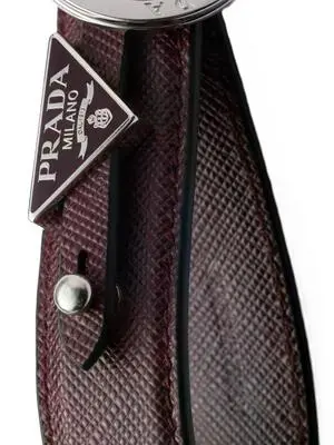 Prada Saffiano Leather Keychain