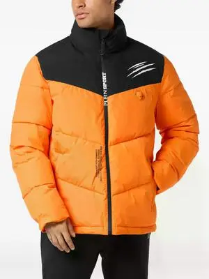 PLEIN SPORT Scratch Puffer Jacket