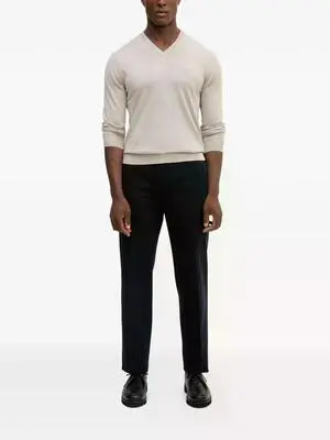 HACKETT V-neck Sweater - Neutrals