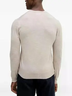 HACKETT V-neck Sweater - Neutrals