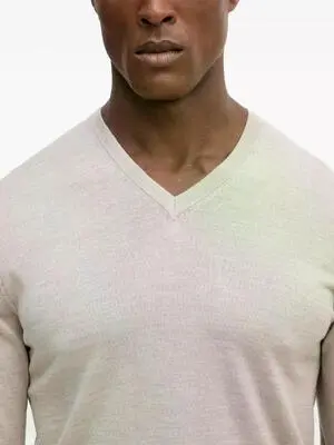 HACKETT V-neck Sweater - Neutrals
