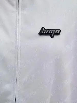 Hugo Logo-patch Zip-up Bomber Jacket