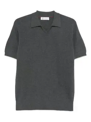 Brunello Cucinelli Collar T-shirt