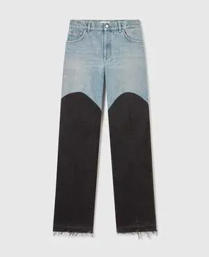 Stella McCartney Patchwork Panel Denim Jeans - Blue