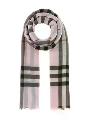 Burberry Check-pattern Scarf