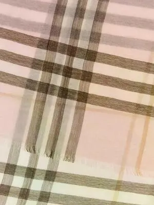 Burberry Check-pattern Scarf