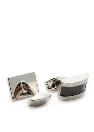 Tateossian Textured Cufflinks & Tie Clips