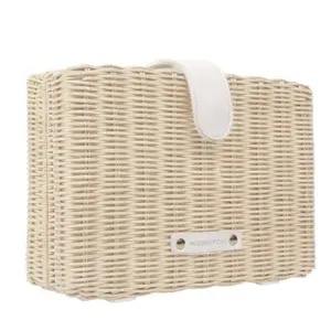 MODERN PICNIC Snacker Pouch - White Wicker