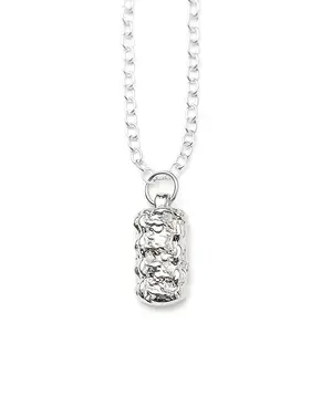 COG Sinnet Pendant Necklace - Silver