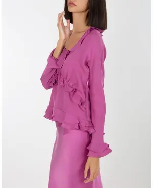 SECRET PON-PON Sander Blouse - Plum