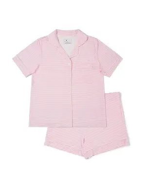 MOTETTE Ballet Stripe Bamboo Pajama Set