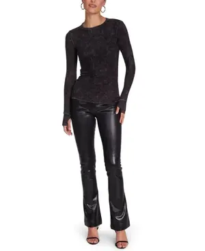 Michael Lauren Alick Top - Black Mineral