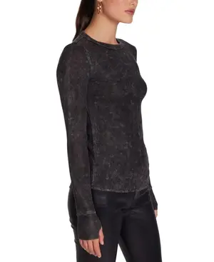 Michael Lauren Alick Top - Black Mineral