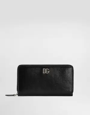 Dolce & Gabbana Tempesta Calfskin Wallet - Black