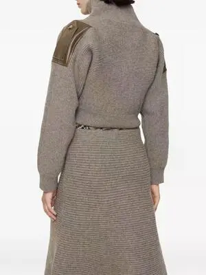 Burberry Wool Half-button Sweater