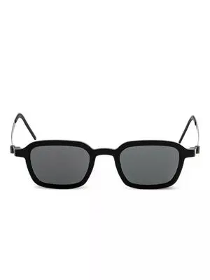 LINDBERG Rectangle-frame Sunglasses - Black