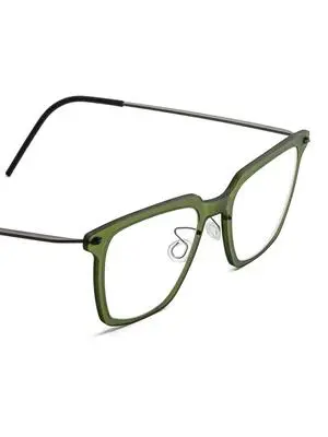 LINDBERG Rectangle-frame Eyeglasses
