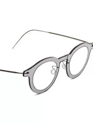 LINDBERG Round Frame Eyeglasses