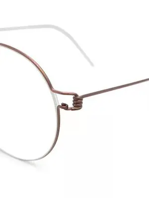 LINDBERG Titanium Round Frame Glasses
