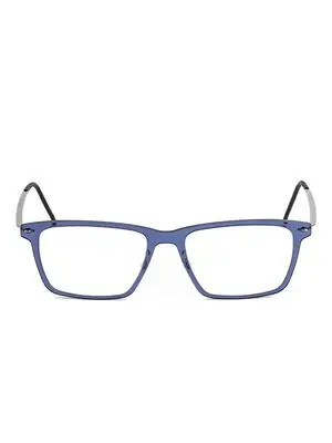 LINDBERG Rectangle Eyeglasses - Blue