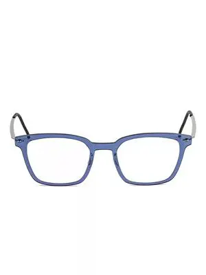 LINDBERG Rectangle Frame Glasses - Blue