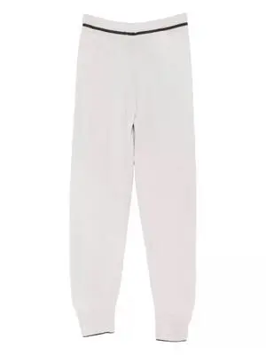 Eleventy Knitted Track Pants - Grey