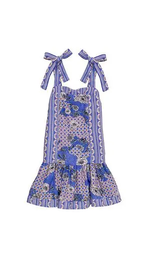 Agua Bendita Kaio Quilt Dress - Multicolor