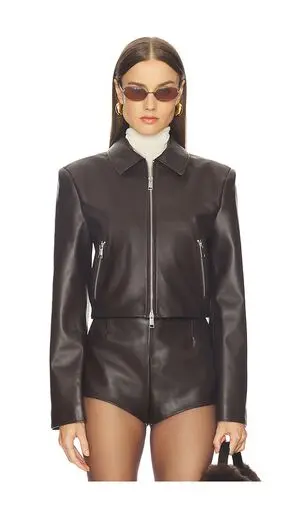 Camila Coelho Leather Outerwear For Women