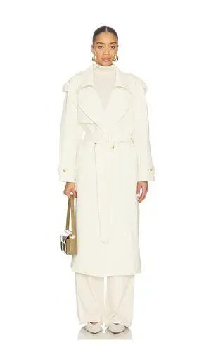Ivory Trench Coats