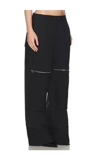HAELO Flex Waist Zip Cargo Pant