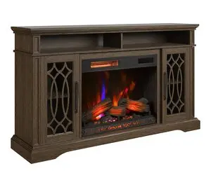 DURAFLAME Infrared Fireplace Heater Tv Entertai Nment Center - One-color