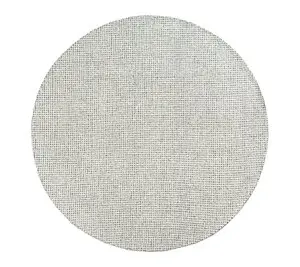 OX BAY TRADING CO. Ox Bay Green/ivory Checkered Wool Indoor Rug, 6 X 6 - One-color
