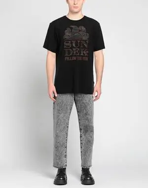 Sundek T-shirt Size Cotton - Black