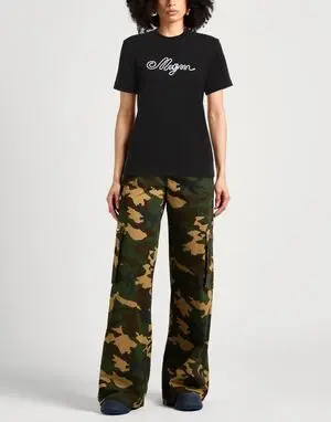 MSGM Cotton Jersey T-shirt - Black