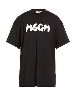 Men's Msgm Black T-shirts
