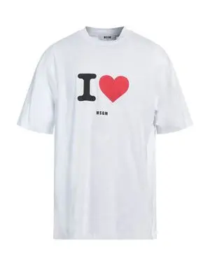 Men's Msgm White T-shirts