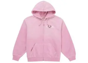 Supreme True Religion Zip Up Hooded Sweatshirt Fw25 - Pink