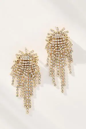 Anthropologie Gold Earrings