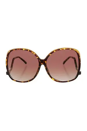 SUNGLASS MUSEUM Vintage Paulina Sunglasses The - Brown Motif