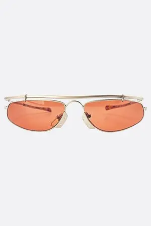 GIANT VINTAGE SUNGLASSES Giant Vintage Task 90's Metal Sport Sunglasses - Silver