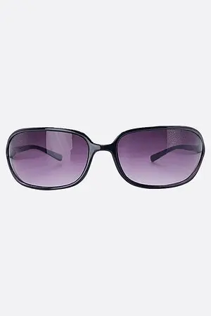 GIANT VINTAGE SUNGLASSES Kate 90's Sunglasses - Black Smoke