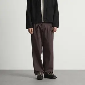 Norse Projects Benn Relaxed Twill Pleated Trousers