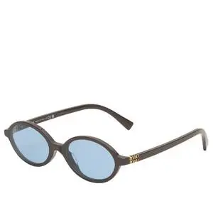 Miu Miu 04zs Sunglasses - Moka/light Blue